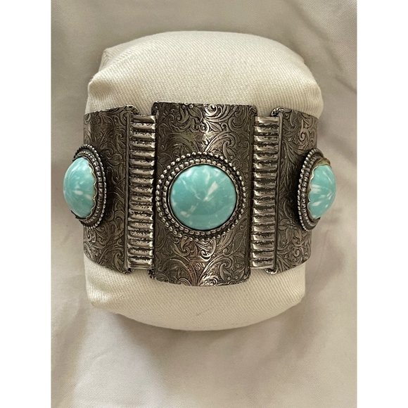 Fashion Jewelry | Jewelry | Vintage Silver Tone Filigree Western Style ...